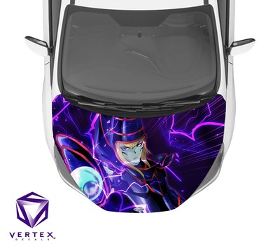 Yu-Gi-Oh! Anime Hood Wrap Weatherproof Vinyl Decal 50"X60" 1-Year ...