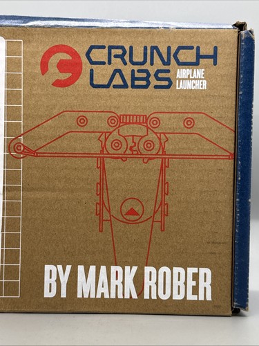 {Office} Crunch Lab's by Mark Rober - AIRPLANE LAUNCHER - Sealed & New ...
