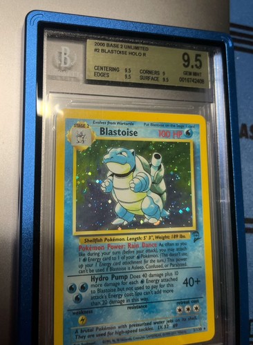 Blastoise Set Base 2 BGS 9,5 | eBay