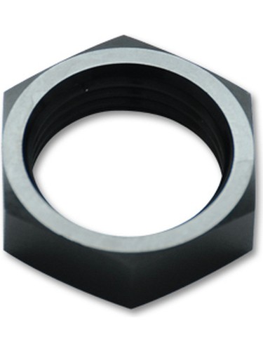 Vibrant Performance Bulkhead Nut; Size: -12AN Female Threads Aluminum ...