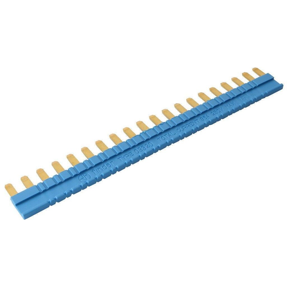 Finder 093.20 Comb Bridge for Relay 250V 36A 6.2mm 20-Way Jumper Link ...