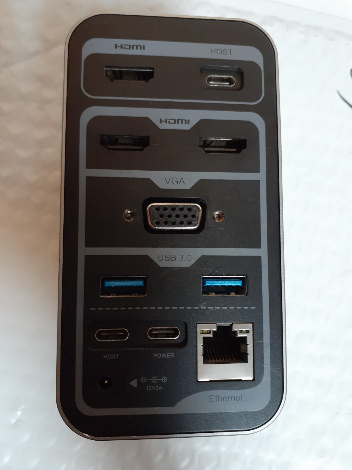 Lasuney 15 in 1 Multiple Display USB C Laptop Docking Station (3 HDMI ...