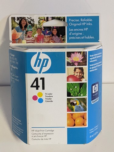 Genuine HP 41 51641A Tri-Color Ink Cartridge New Sealed | eBay
