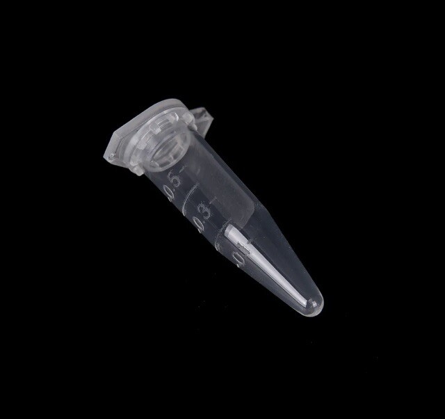 50X0.5ml Lab Clear Micro Plastic Test Tube Centrifuge Vial Snap Cap ...