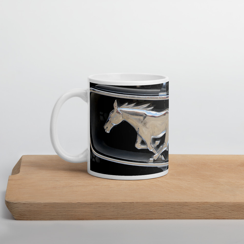 Black Ford Mustang Mug Coffee Mug | eBay