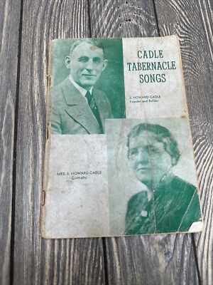 Vtg Cadle Tabernacle Songs E Howard Cadle Hymn Book Sheet Music | eBay