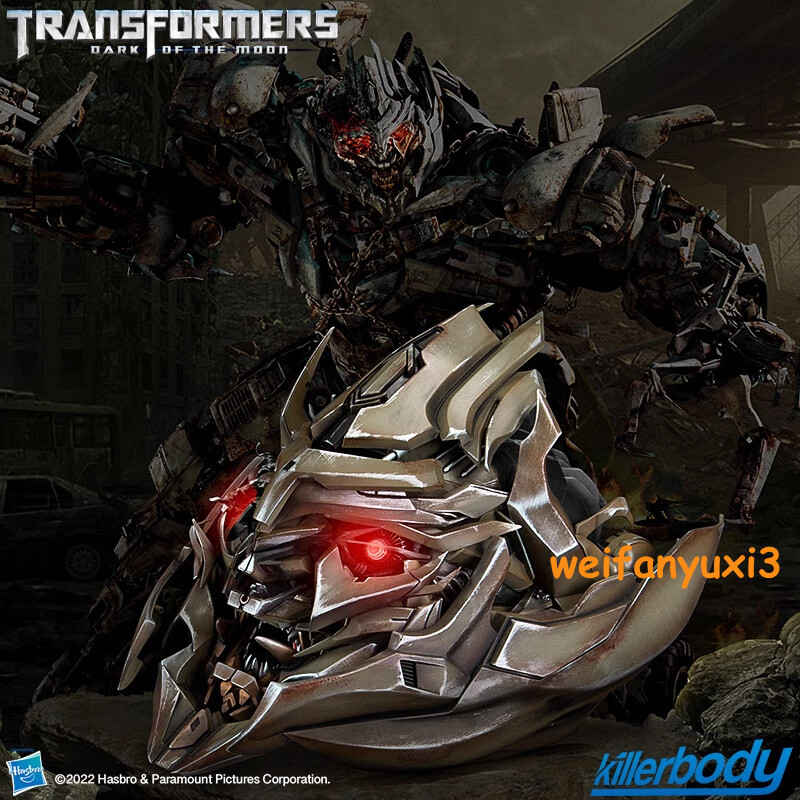 Killerbody Transformers Megatron Wearable Helmet Mask Voice Control Cos ...