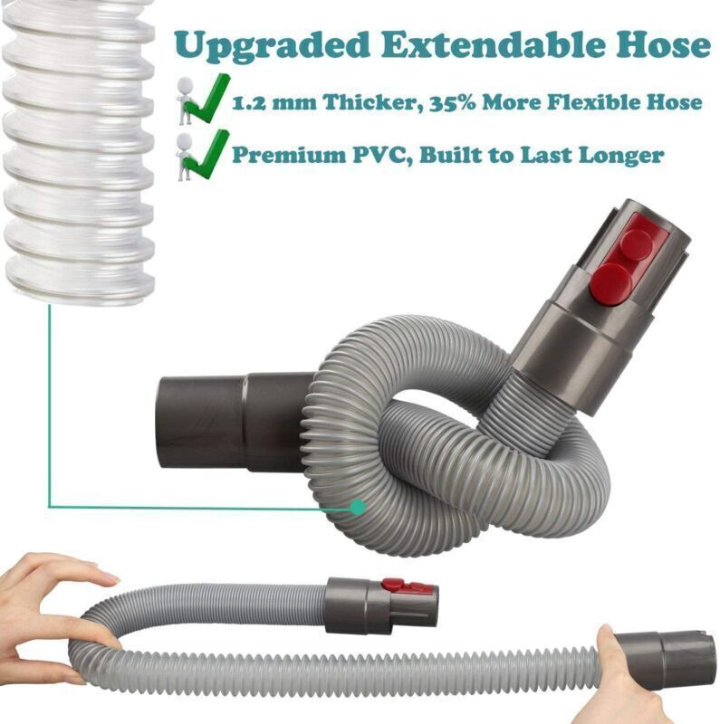 Flexible Extension Hose Pipe For Dyson V7 V8 V10 V11 Vacuum Cleaners ...