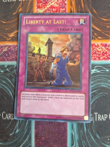 Yu-Gi-Oh! Liberty at Last! TF05-EN003 Ultra Rare Limited Near Mint a1 ...