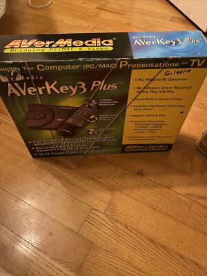 New AVermedia AVerkey3 Plus Display Computer(PC/MAC) Presentations On ...