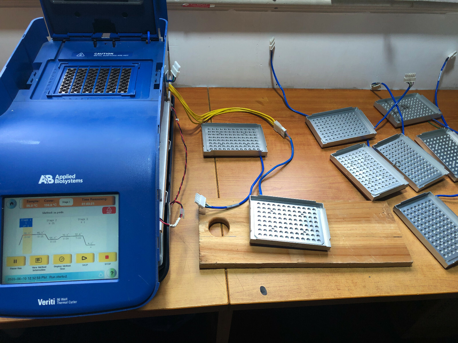 ABI Applied Biosystems Veriti PCR Thermal Cycler 96 well Only Cover Lid ...