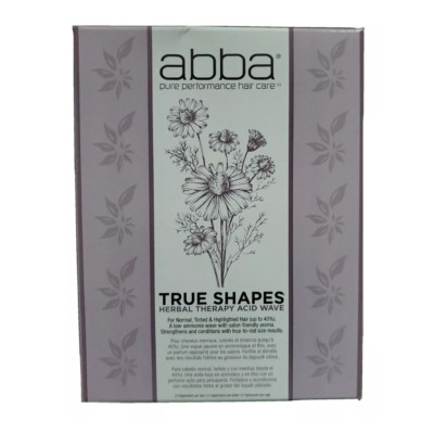 Abba True Shapes Acid Wave Herbal Therapy Perm Kit -NEW- 24 count case ...