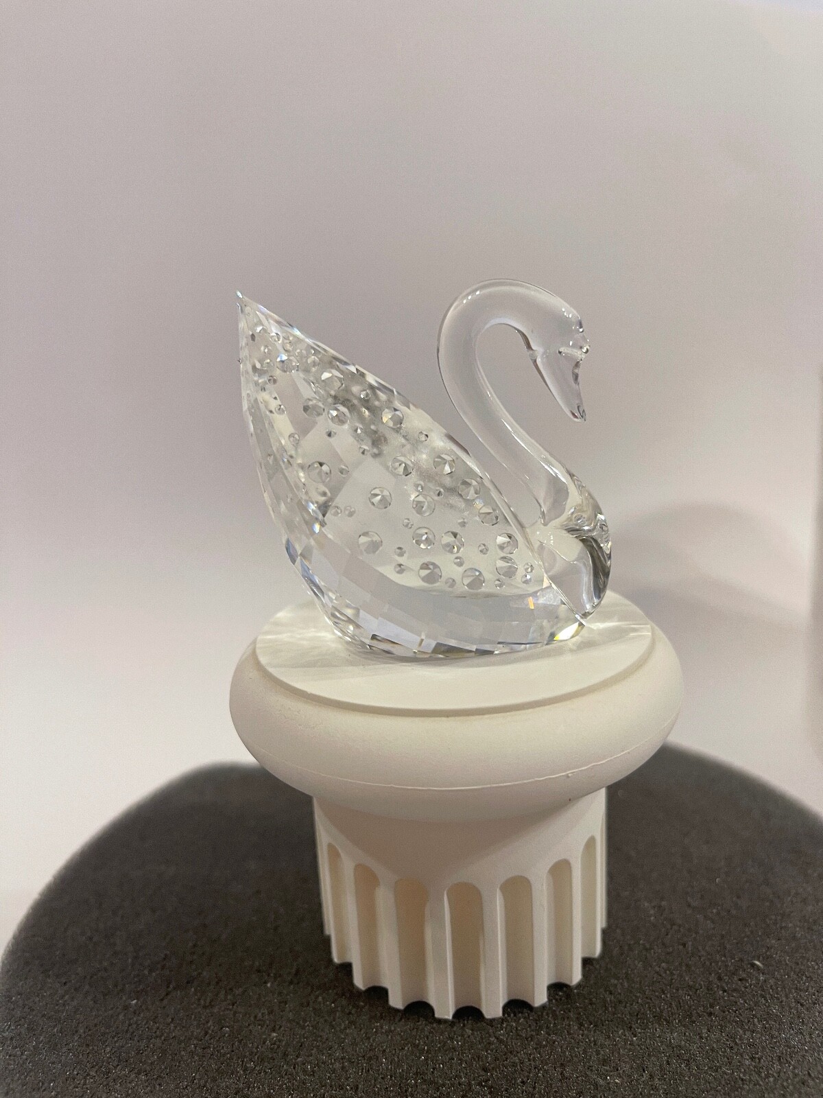 Swarovski Figur 187407 SCS Schwan mit Sockel original Box neuwertig ...