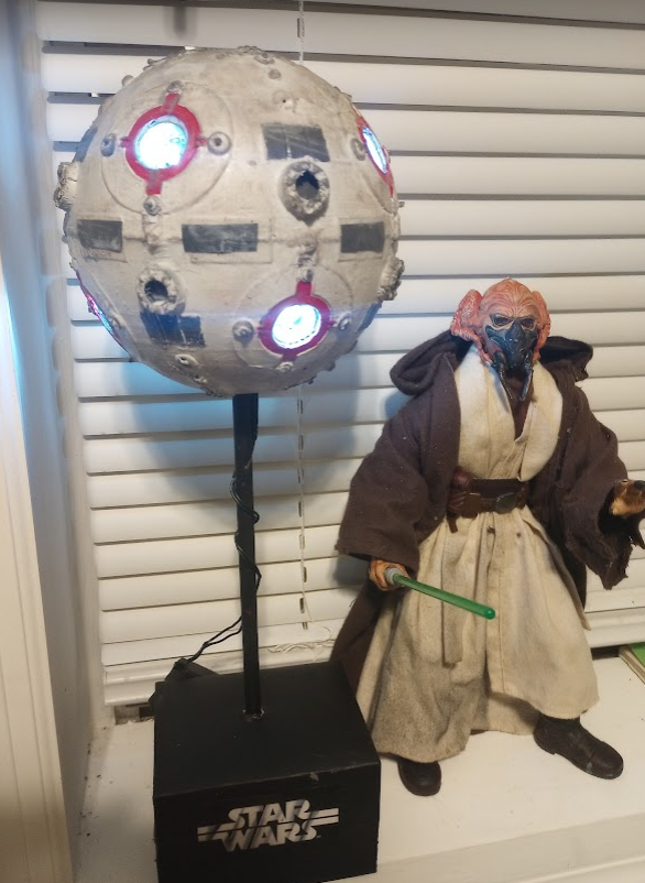 1 STAR WARS JEDI TRAINING REMOTE has Lighting* PROP 1:1 SCALE REAL Plus ...