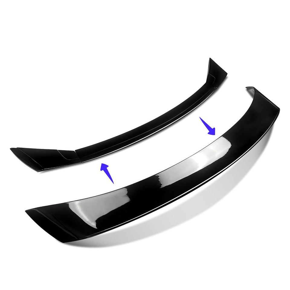 Rear Trunk Spoiler Wing Lip Gloss Black Fit For Ford Mustang GT350 ...