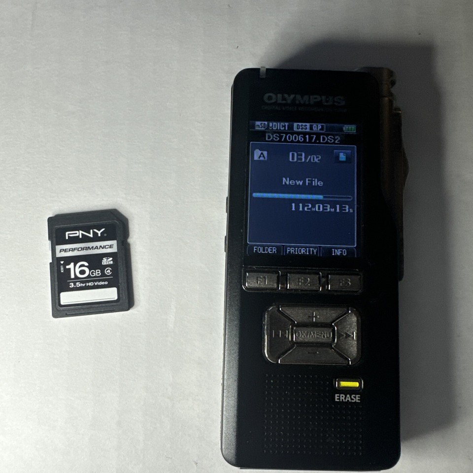 Olympus DS-7000 Digital Voice Recorder- Works Great! | eBay