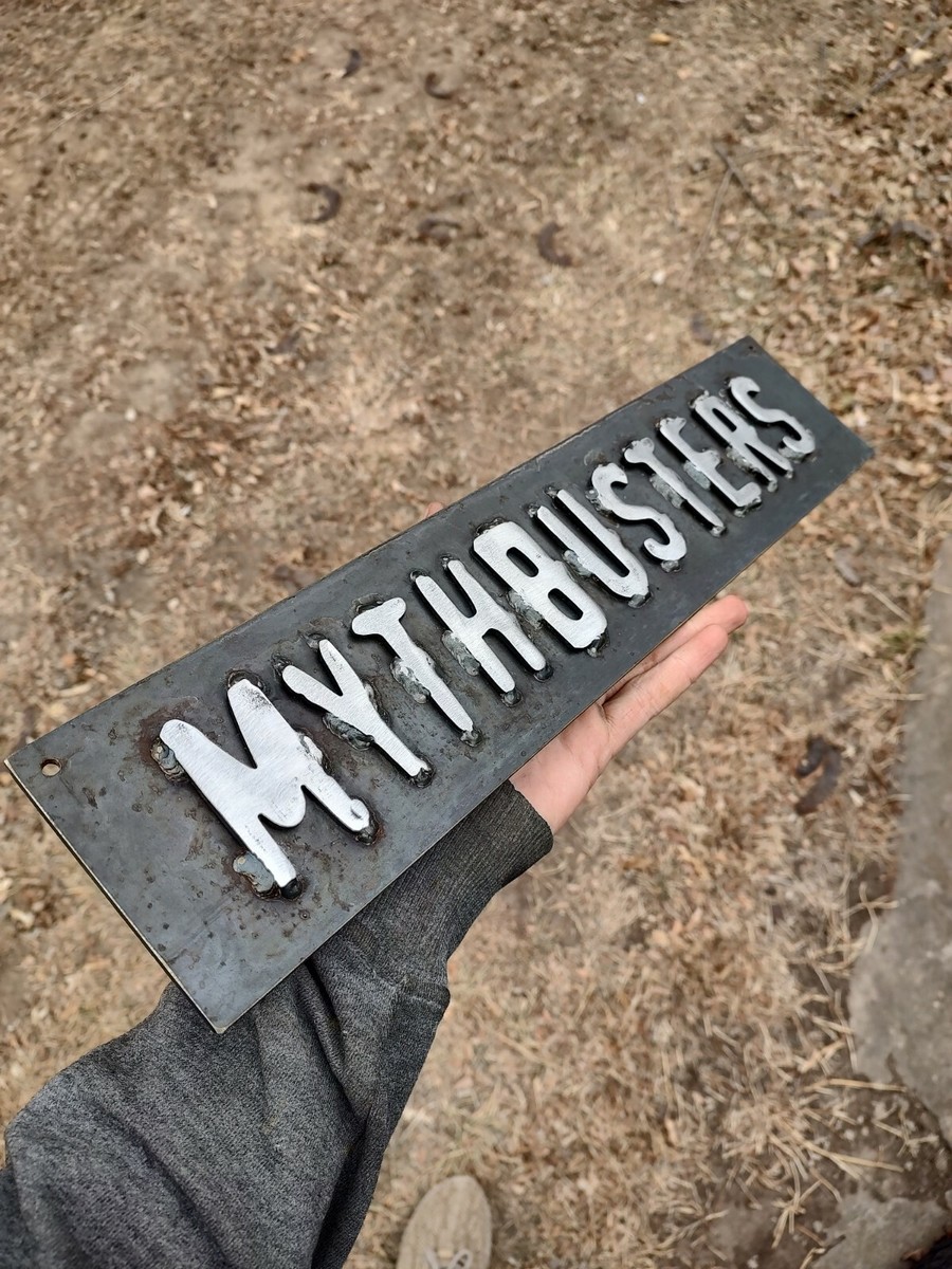 Mythbusters Sign
