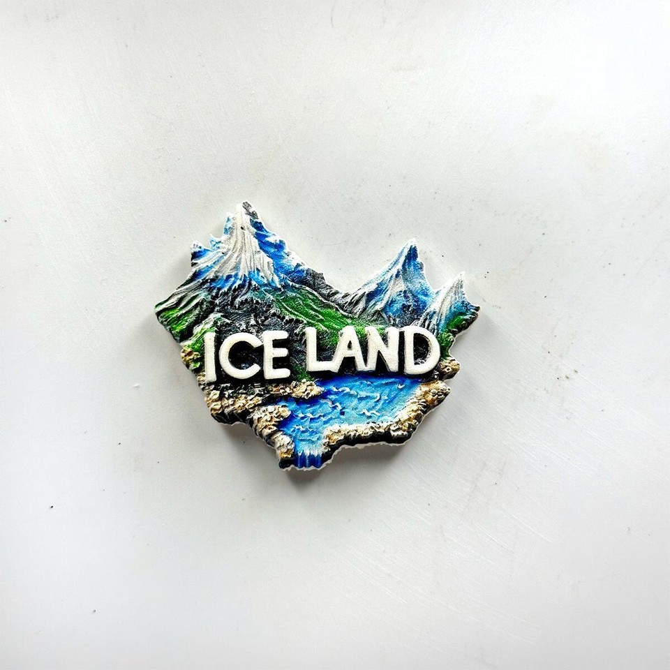 Iceland Tourist Souvenir 3D Handmade Resin Fridge Magnet GIFT IDEA | eBay