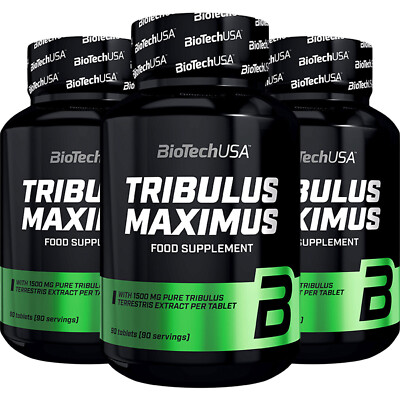 TRIBULUS MAXIMUS - 90-180 Tablets - Max Strength Testo-Booster Muscle ...