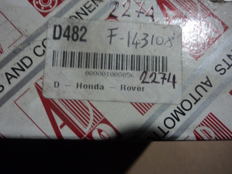 2274 - D482 - F-143108 TENDICATENA Cinghia Dentata LAND ROVER ...