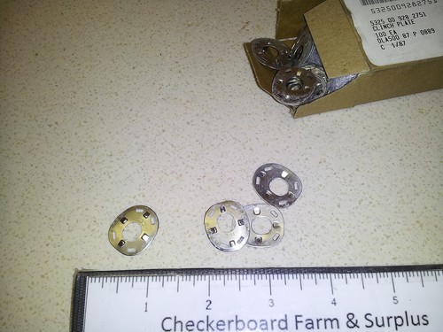 New Qty-100 Clinch Plate Snap Fastener MS27977-3C 5325-00-928-2751 ...