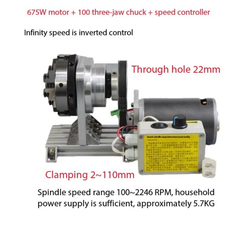 Infinite Speed Regulation 80/100 Linkage Chuck Forward and Reverse ...