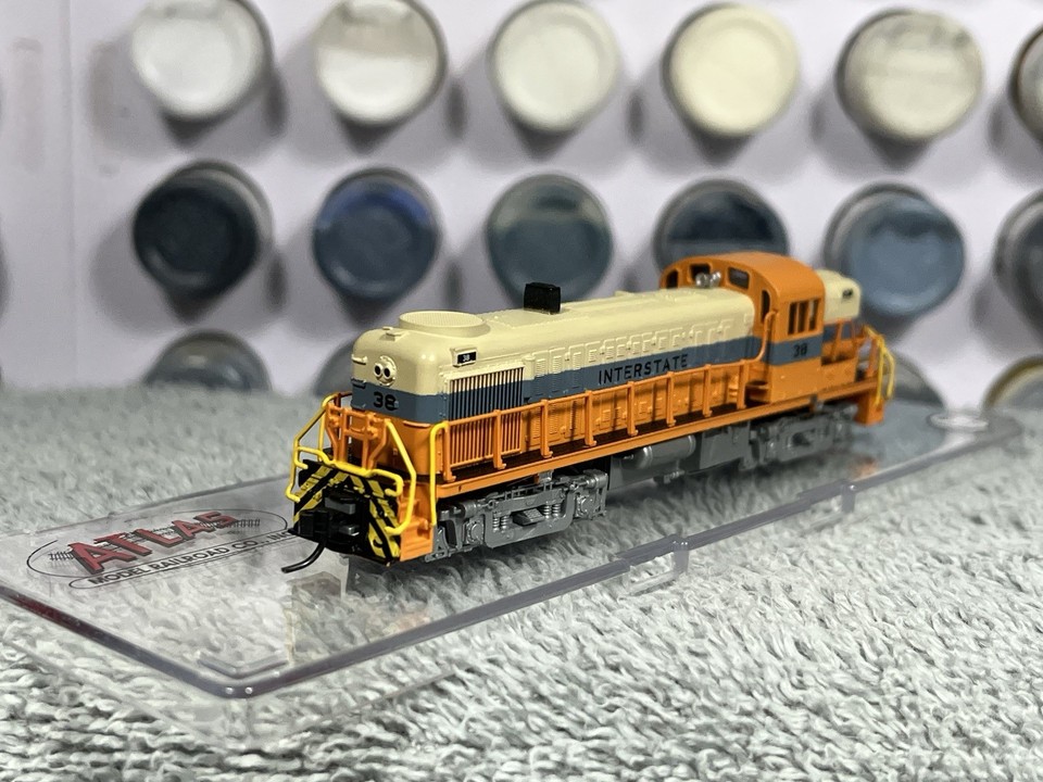 Atlas Classic N Scale ALCO RS-3 Interstate Railroad #38 | eBay