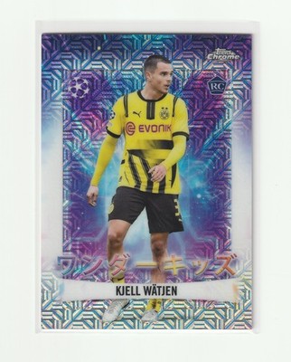 2024-25 TOPPS JAPAN UEFA CHROME ワンダーキッズ ROOKIE [ KJELL WATJEN ...