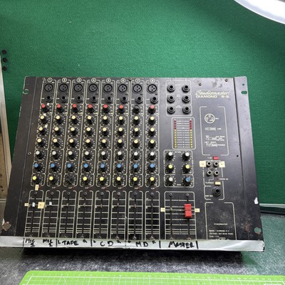 Studiomaster Diamond Club 8-2 Mixer spares or repair untested | eBay UK