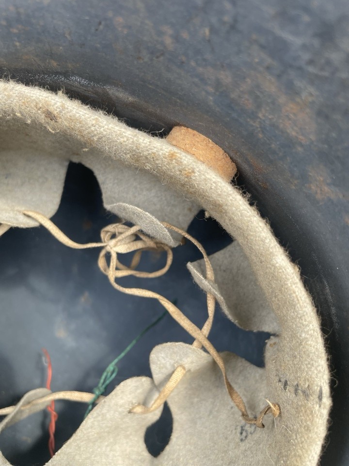 World War Two German M44 Luftschutz Helmet No Reserve | eBay