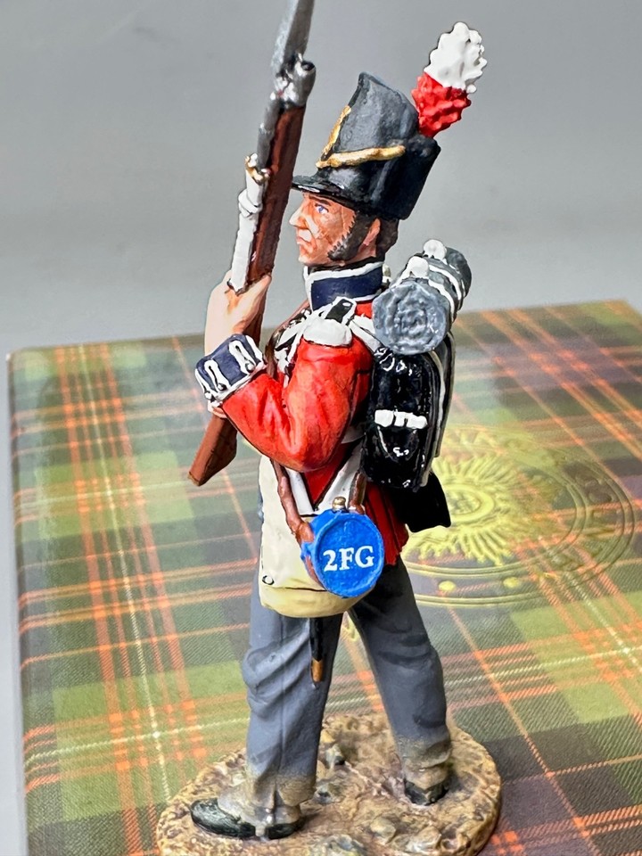 King & country Waterloo Napoleonic COLDSTREAM GUARDS STANDING READY 1/ ...