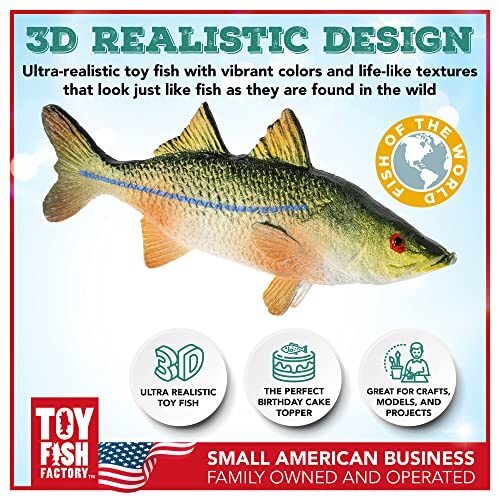 Gulf Coast Collection Toy Fish Set | Barracuda Toy Fish | Fish ...