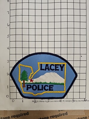 #264 Lacy Washington Police Patch | eBay