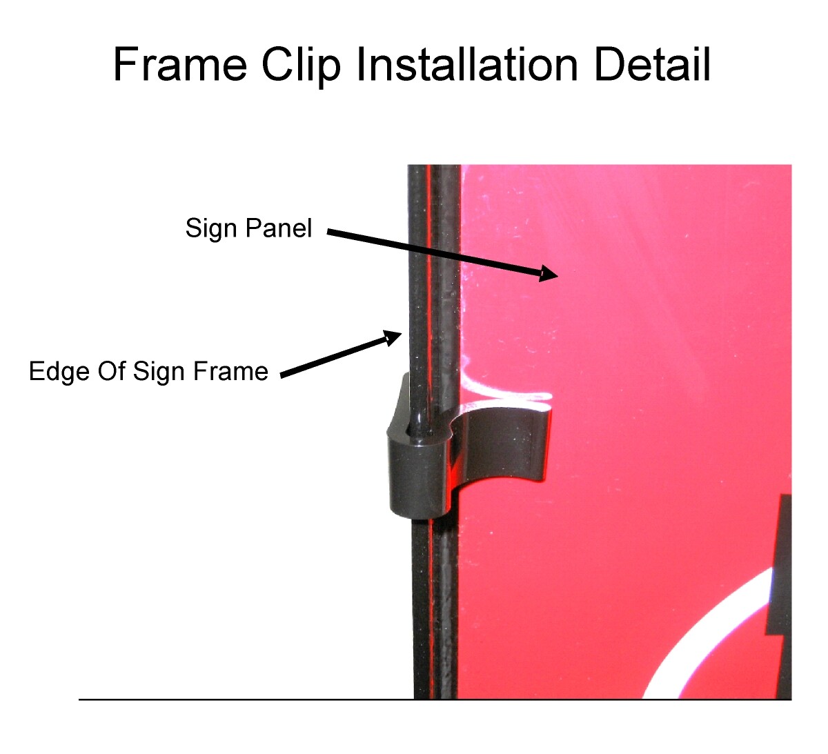 Frame Clips For Securing Real Estate Signs to Frames - (50 Pack) - FREE ...