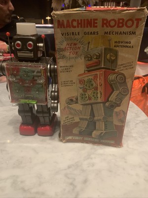 Horikawa Machine Robot / Made In Japan Battery Working Vintage 1960s ...