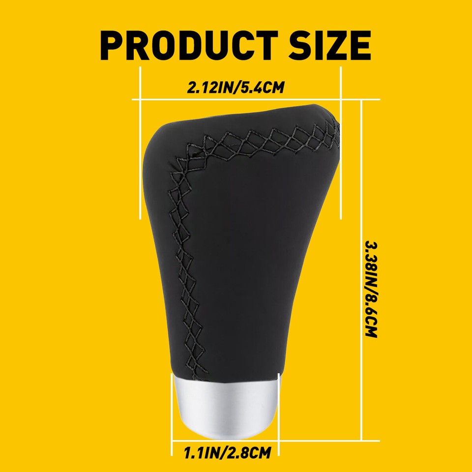 5-Speed Manual Gear Stick Shift Knob Shifter Lever Head Refit For Ford ...