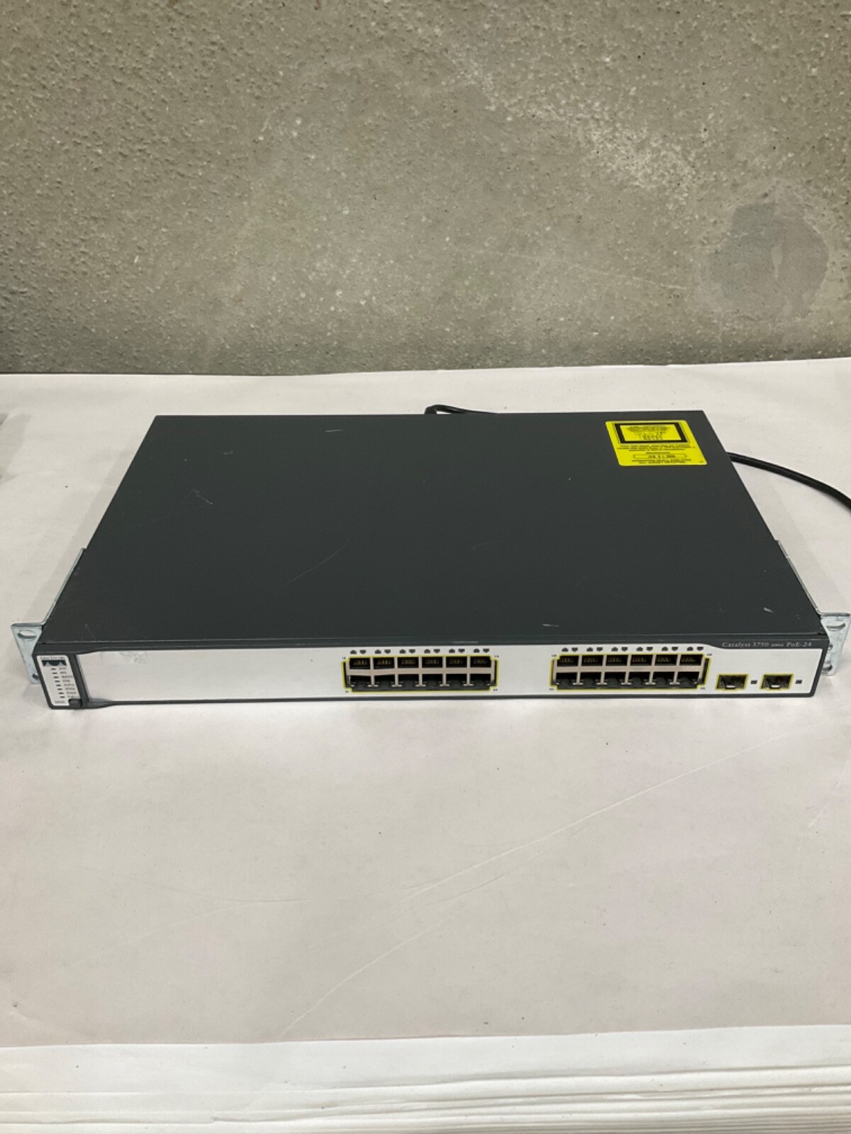 Cisco Catalyst 3750 Series PoE-24 WS-C3750-24PS-S V04 | eBay
