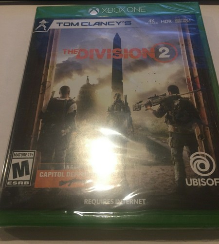 Tom Clancy's The Division 2 -- Standard Edition Microsoft XBox One NEW ...