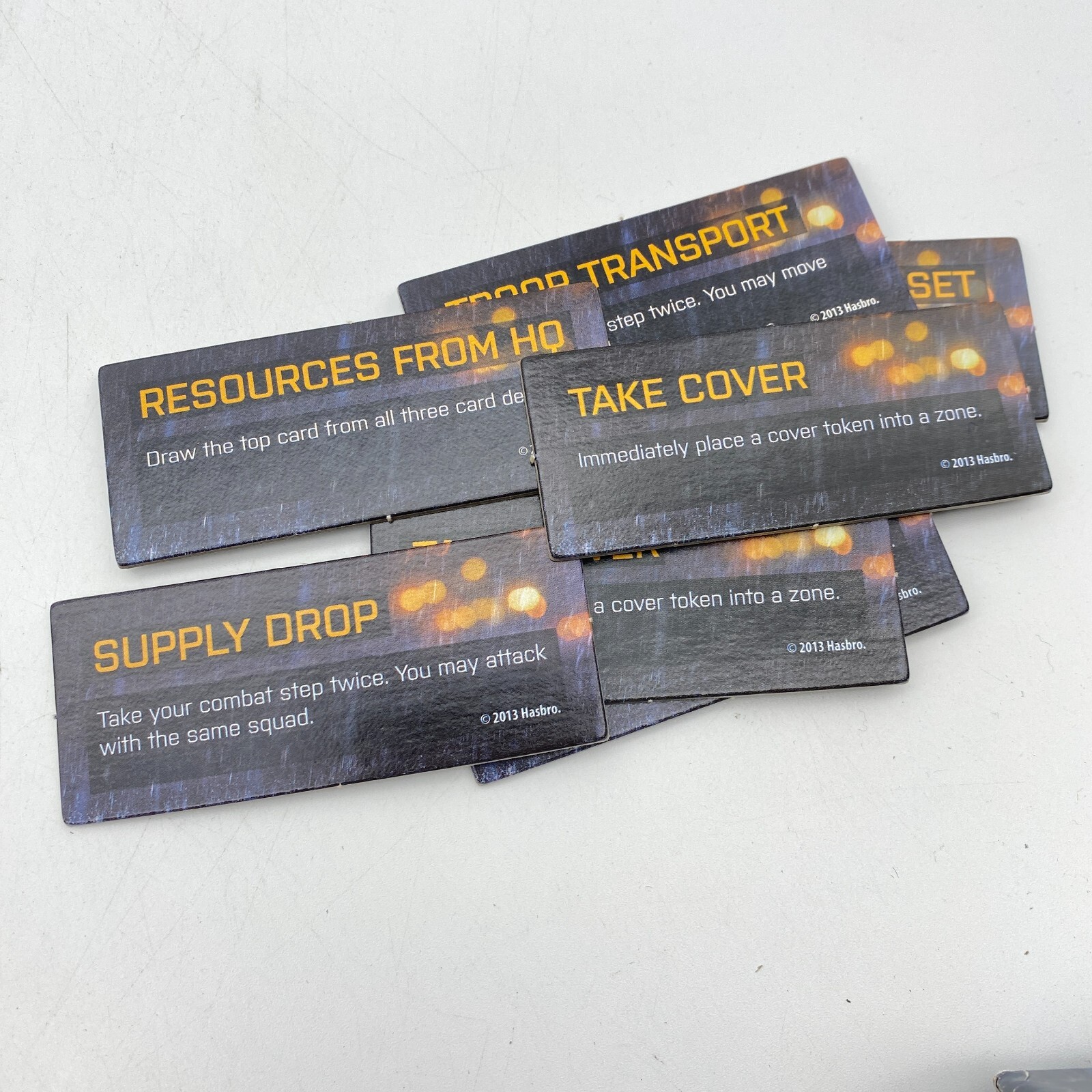 Risk Battlefield Rogue 8 Commander Tokens 2013 Replacement Pieces Parts ...