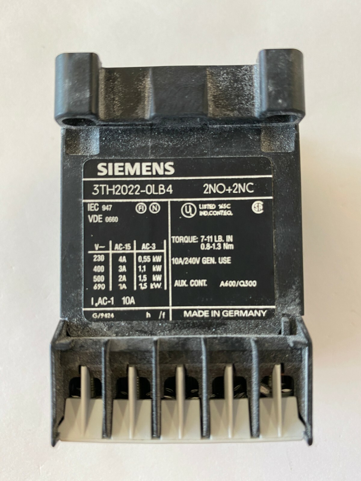 Siemens Control Relay 3TH2022-0LB4 NIB | eBay