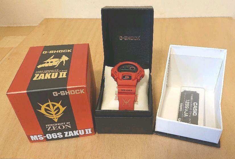 CASIO G-SHOCK Watch Mobile Suit Gundam Collaboration 35th Anniversary ...
