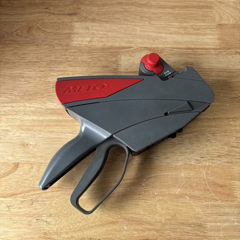 Meto 516 Pricing Gun 1-Line 5 Character Ink Printer Label Maker | eBay