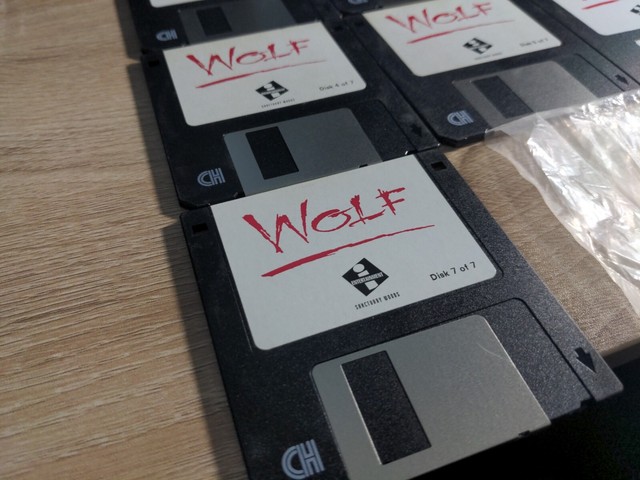 Wolf Vintage PC Game 1994 Sanctuary Woods Dos Floppy NOS Factory for ...