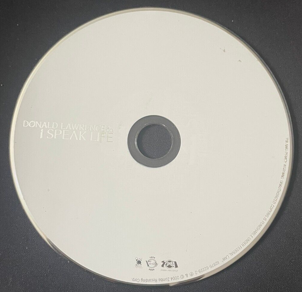Donald Lawrence, I Speak Life (Music CD), 2004. | eBay