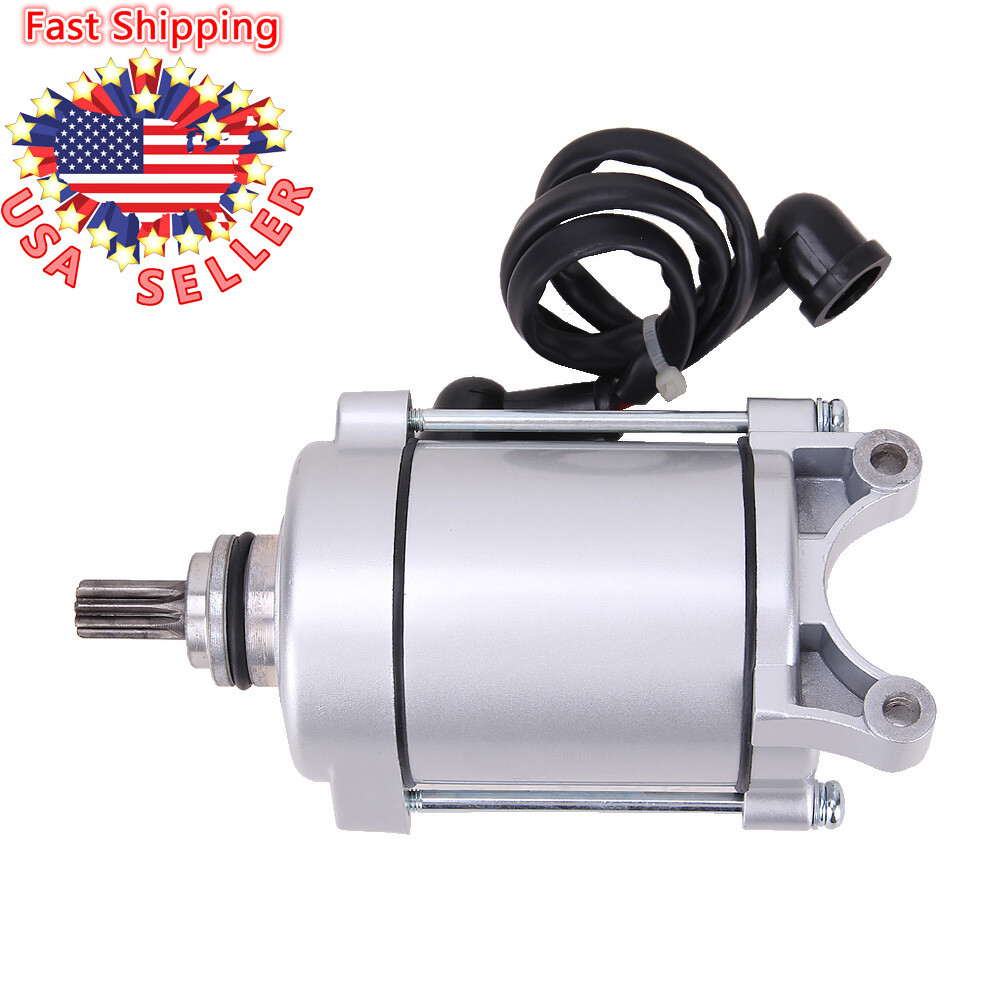 9 Tooth Teeth Chinese Starter Motor For 200cc 250cc Engine ATV Go Kart ...