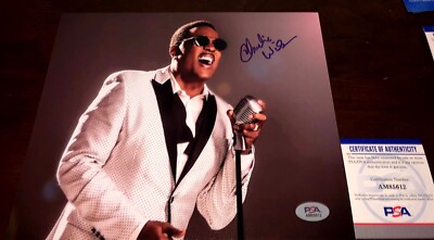 Charlie Wilson The Gap Band Uncle Charlie Signed 8x10 Photo PSA COA ...