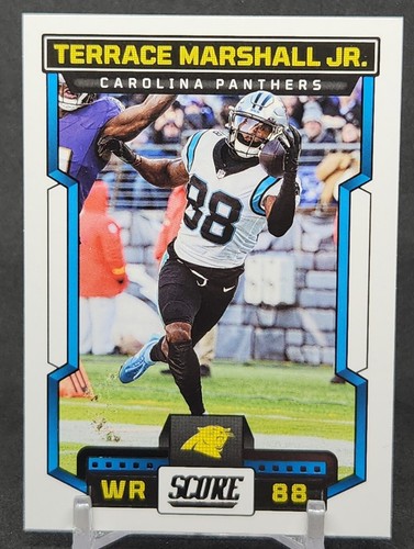 2023 Panini Score Football Terrace Marshall Jr. Base Card #47 Carolina ...