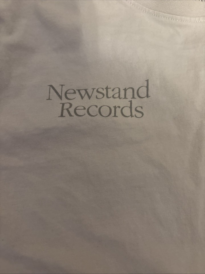 Men’s Newstand Records — Graphic Tee Size XL — Light Grey Great ...