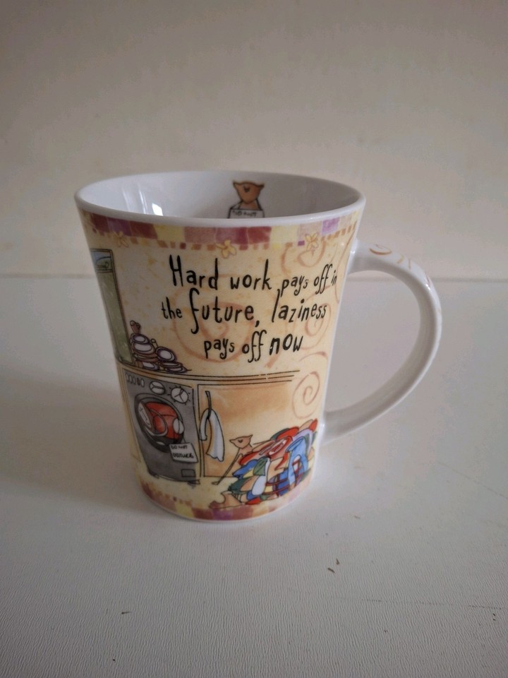 Born to Shop Mug Hard Work Pays Off In The Future Laziness Pays Off Now ...