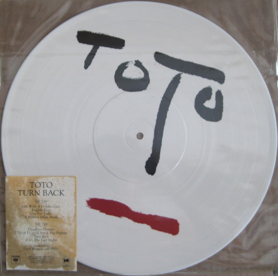 Toto - Turn Back picture disc - plus Isolation promo package with ...